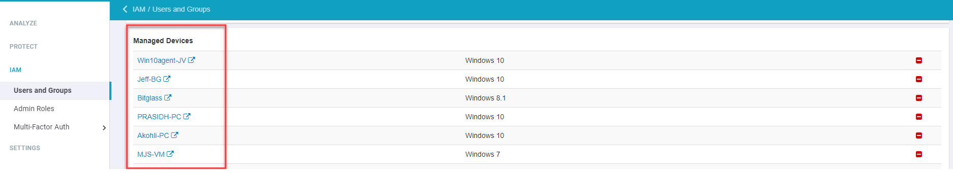 Forward Proxy Device Profiling Agent